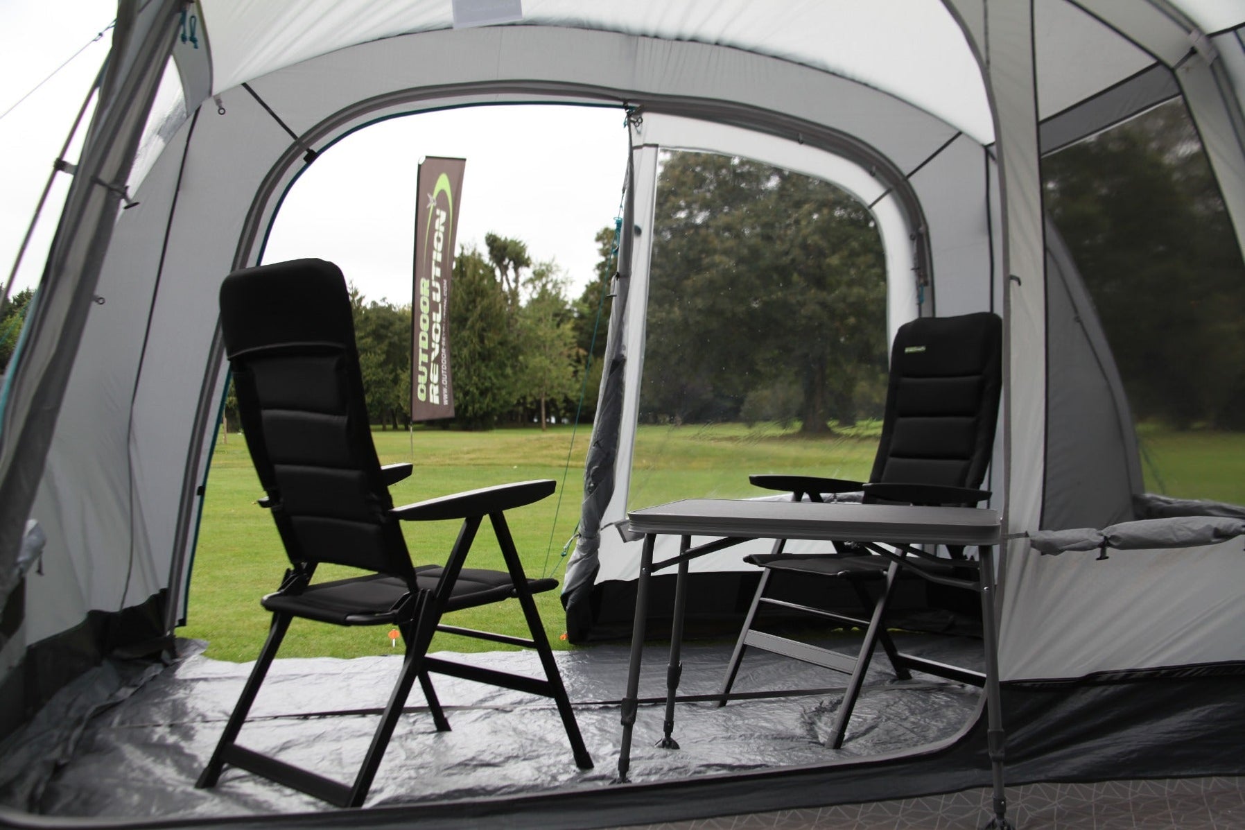 Outdoor Revolution Camp Star 500XL DT- Poled 5-Berth Tunnel Tent Bundl ...
