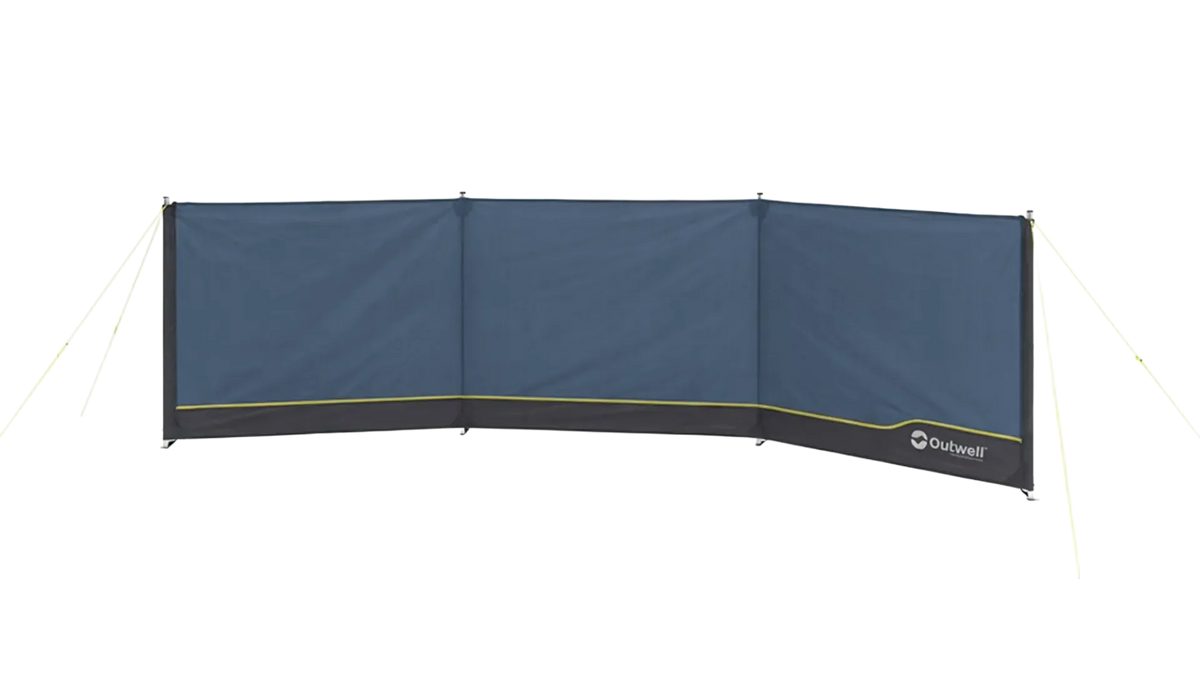 Outwell Windscreen Steel Poled Camping Windbreak - Blue — Aztec Leisure