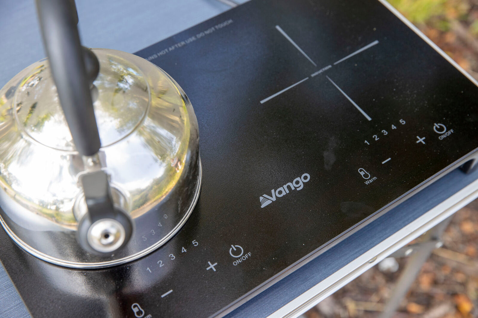 Vango Sizzle Double Electric Cooker - Black Double 800W Induction Hob ...