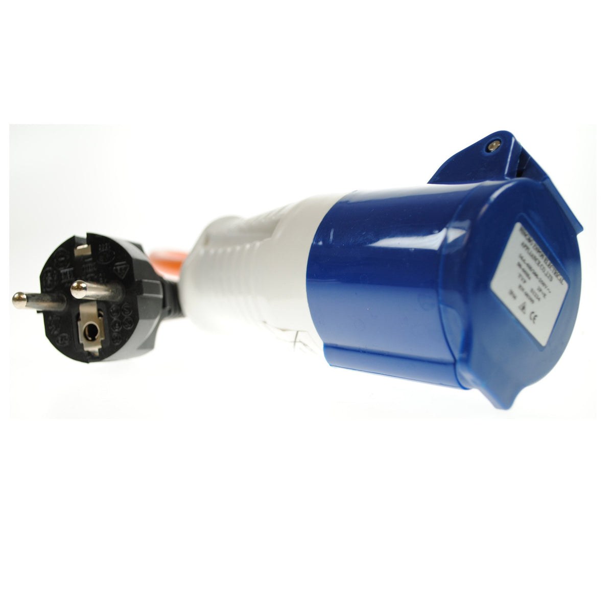Mains Hook up Conversion Lead Continental Plug — Aztec Leisure