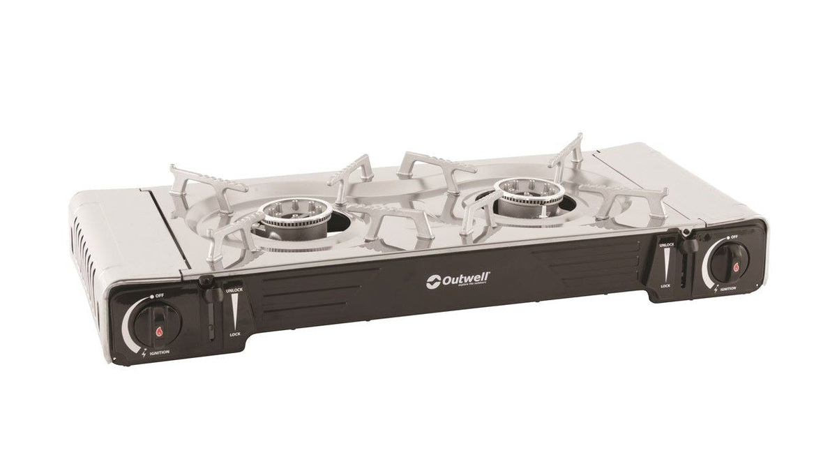 Outwell Appetizer Maxi Two Burner Gas Stove — Aztec Leisure