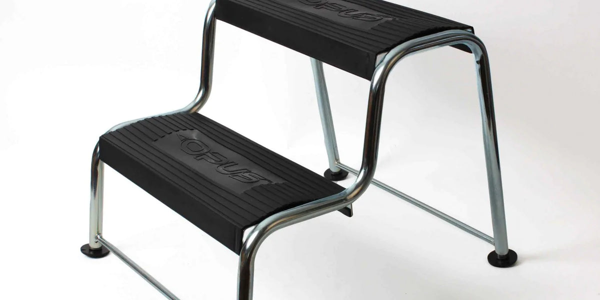 Purpleline Double Caravan Step Steel — Aztec Leisure