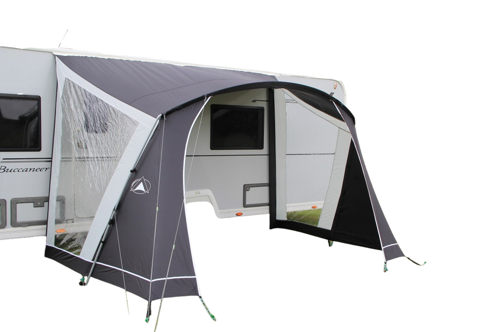 Caravan Porch Awnings - Lightweight Poled & Inflatable Frames — Aztec ...