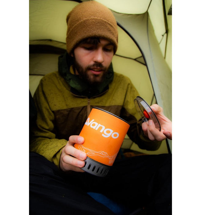 Vango Ultralight Heat Exchanger Cook Kit Grey / Cooking pot, cutlery a ...