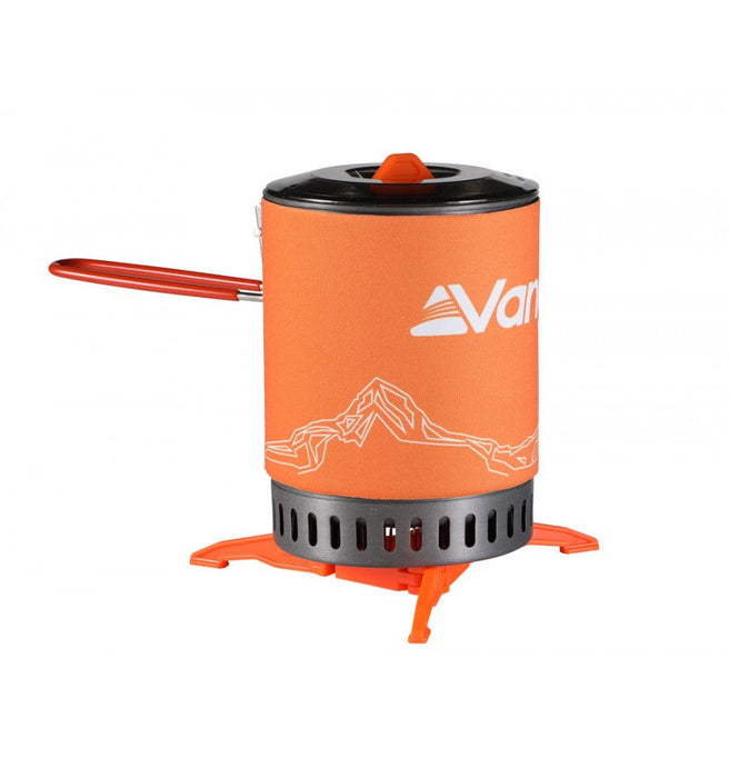 Vango Ultralight Heat Exchanger Cook Kit Grey / Cooking pot, cutlery a ...
